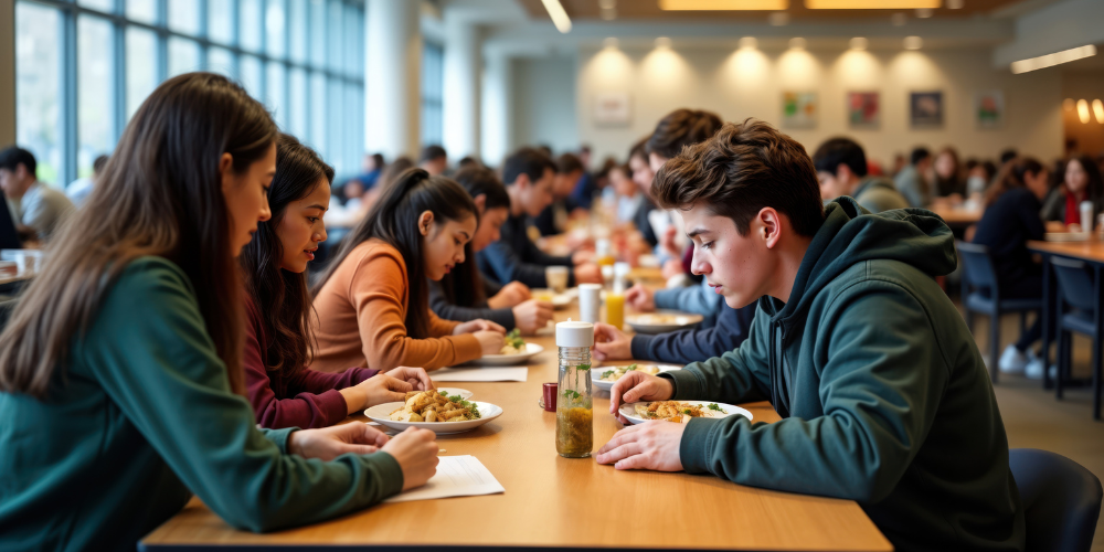 How to Navigate College Cafeteria English Menus