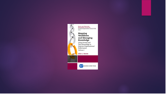 Mapping Workflows and Managing Knowledge: Using Formal and Tacit ...