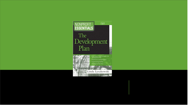 Nonprofit Essentials: The Development Plan
